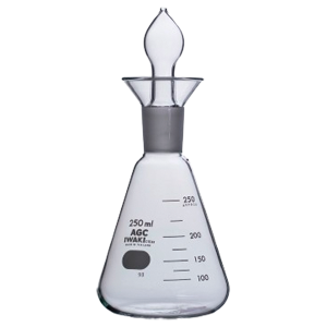 Iwaki Iodine Flask with Stopper – Krypton International Resources Inc